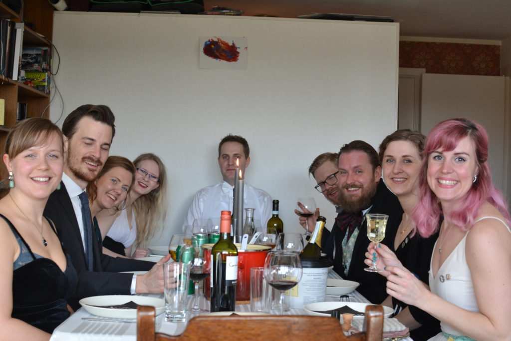 Tidlig gallamiddag for pensjonister - Ingeborg Korme